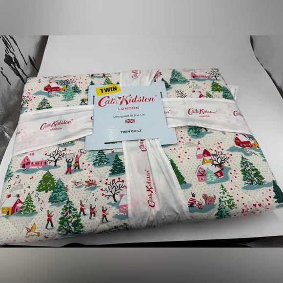 Bedding | New Cath Kidston London Christmas Shine Bright Cream Cottage ...